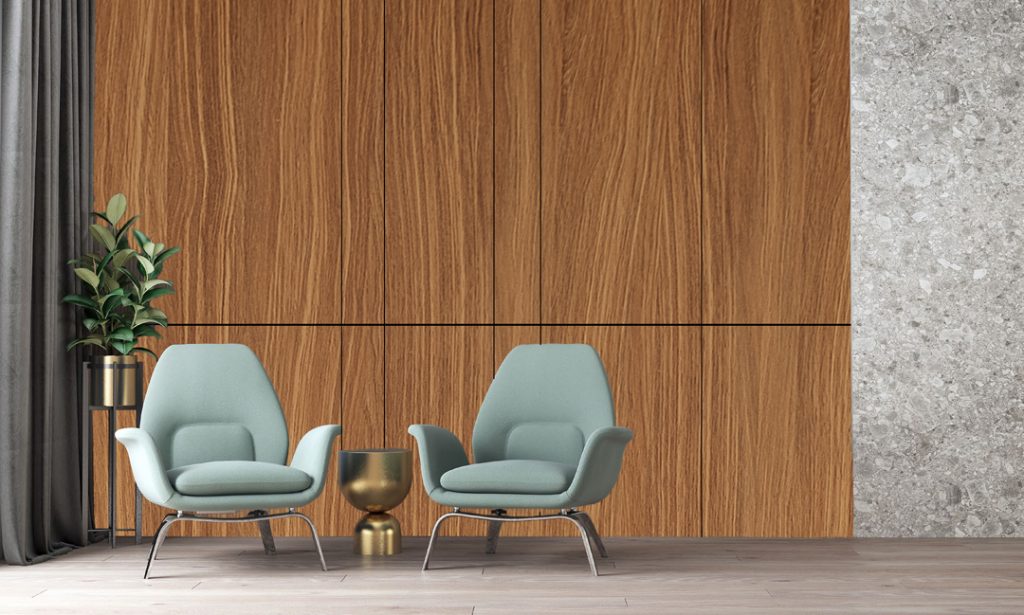 Ambientes com os revestimentos Ecopanel - Santa Luzia